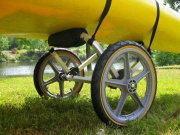Wike canoe trailer store
